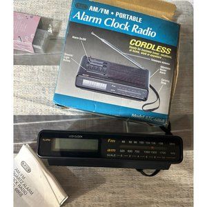 Tozai Home | Portable Audio & Video | Am Fm Portable Alarm Clock Radio ...